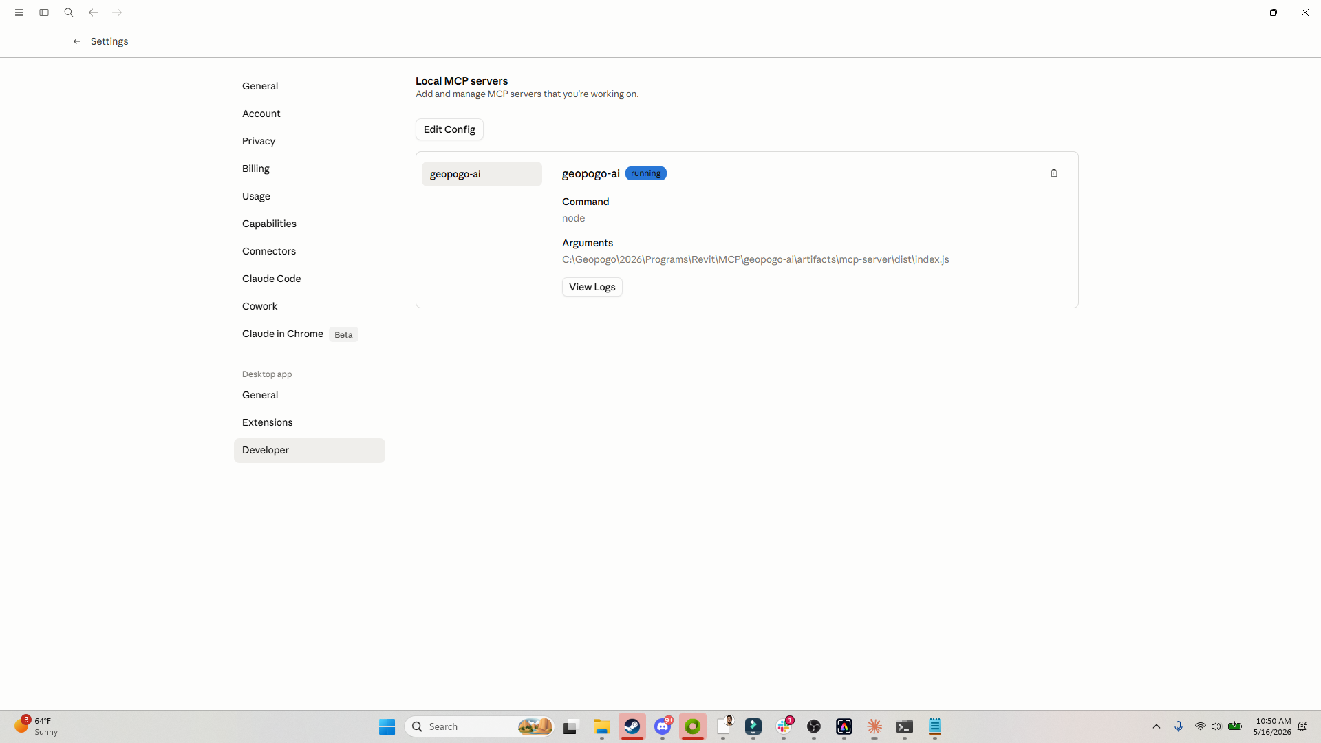 Claude to Revit — Talk to Claude, Build in Revit | Geopogo